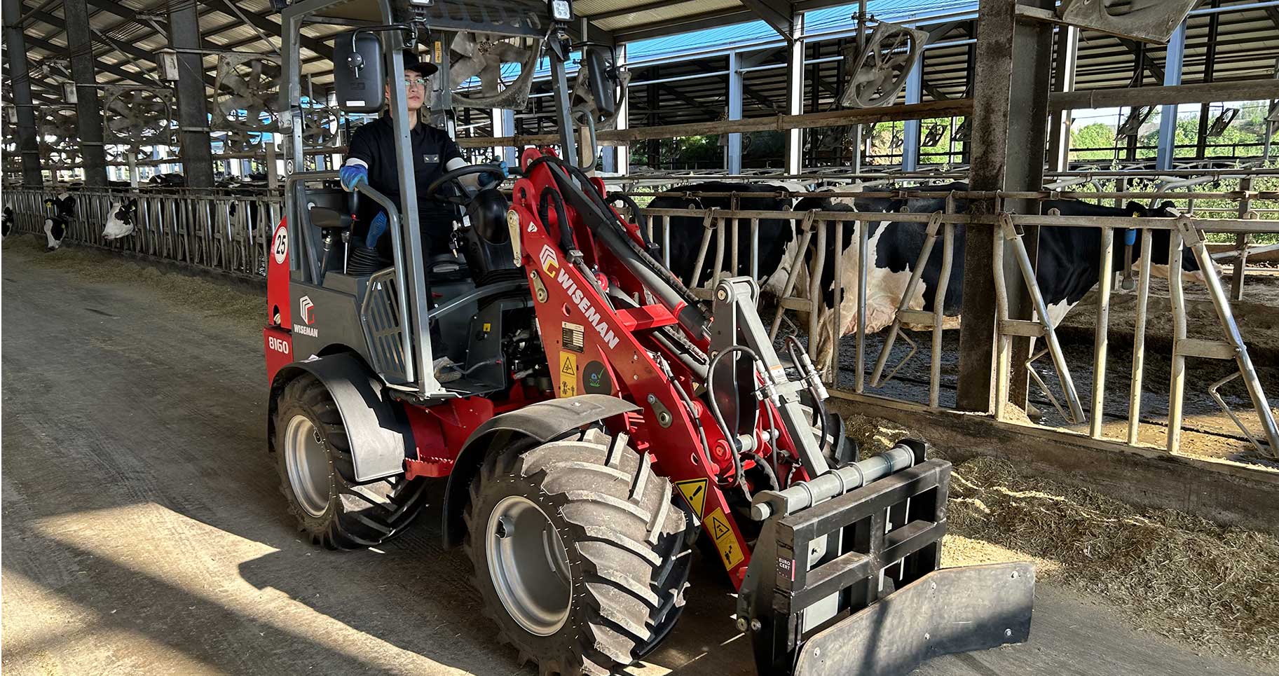 Wiseman Loader – creating a relaxed work