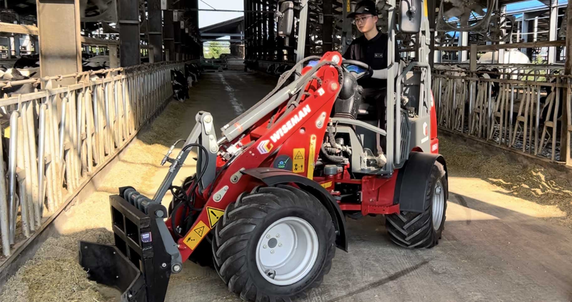 Wiseman Loader – creating a relaxed work